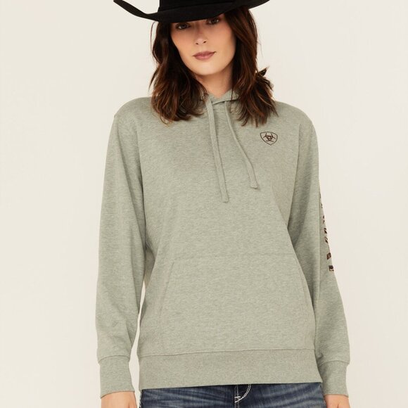 Ariat | Tops | Ariat Womens Boot Barn Exclusive Leopard Print Logo ...